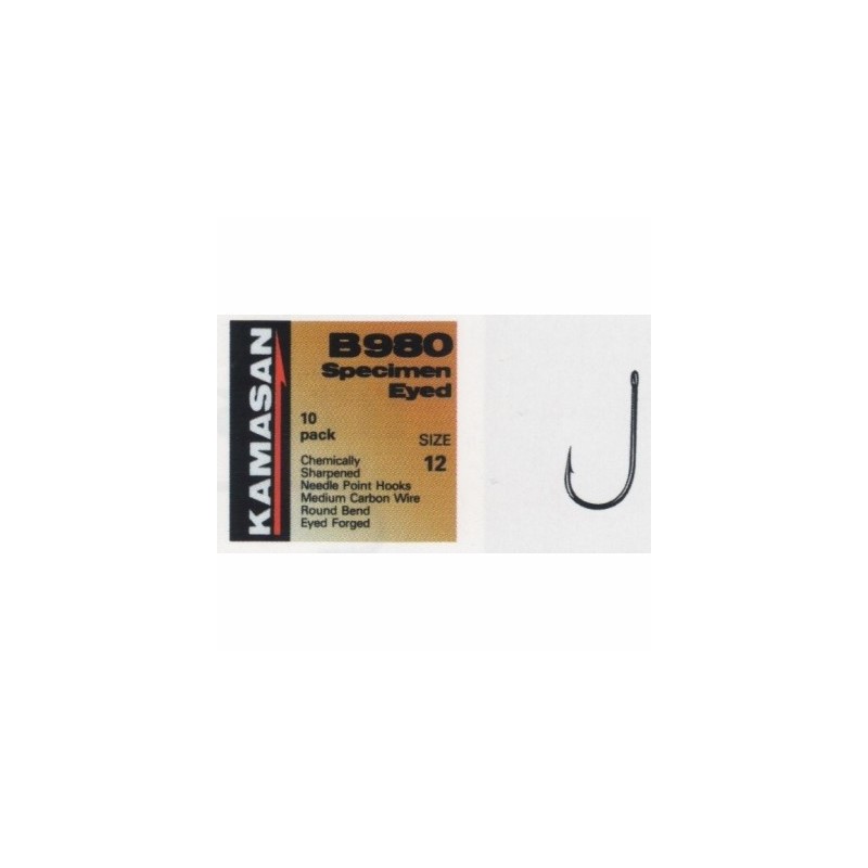 Kamasan B980 Barbed Hook (Packets of 10))