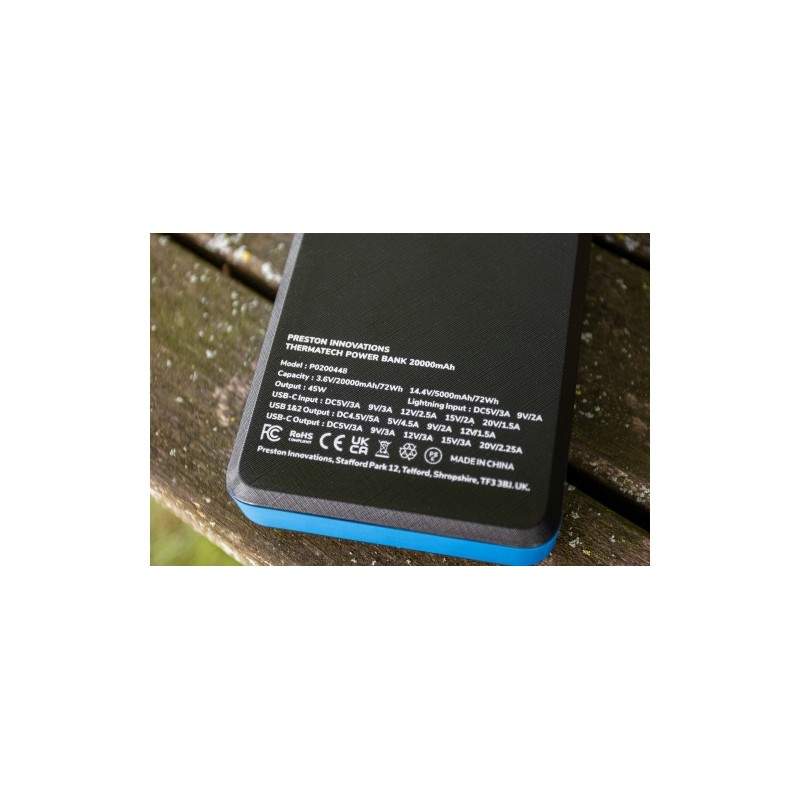 Preston Thermatech Power Bank - 20000mAh